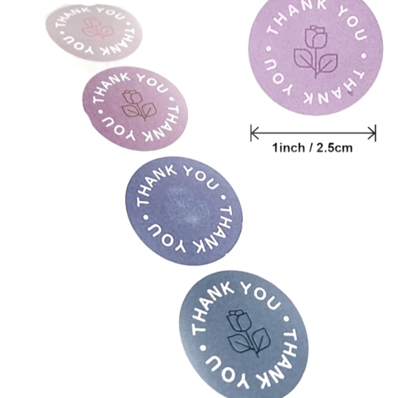 Design | 10 Thank You Stickers | Poshmark
